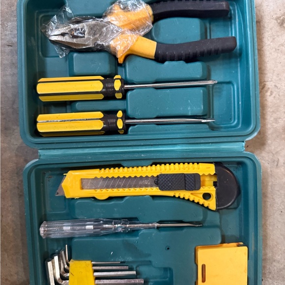 Storage & Organization | Yellow And Black Tool Set With Case | Poshmark